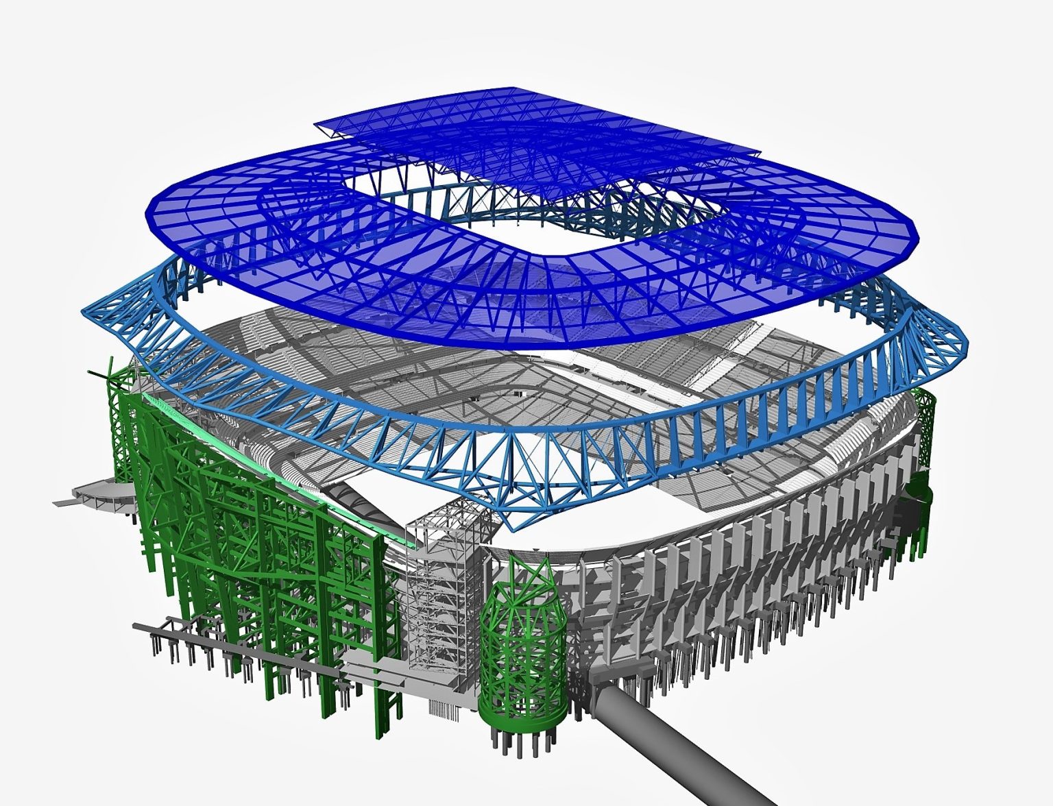 DETAIL STRUCTURAL DESIGN FOR THE REMODELLING OF SANTIAGO BERNABEU ...
